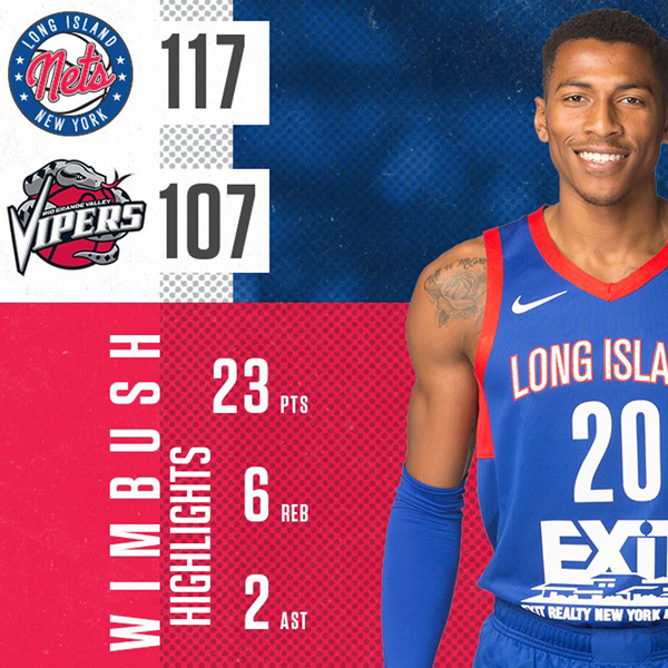Thomas Wimbush 23 points Highlights vs Rio Grande Valley Vipers